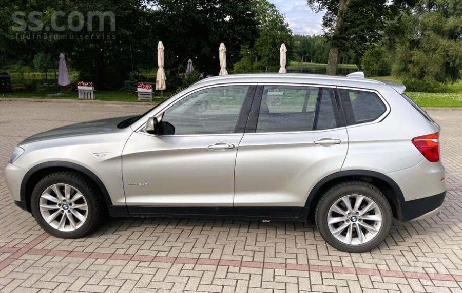Brūns BMW X3 2012 Valmiera, ar dzinēja tilpumu 3.00 L un nobraukumu 312 tūkst. km par 10550 €, foto 11 vietnē AUTOMOTO.COM.LV