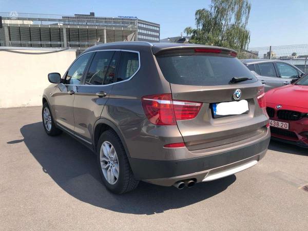 Brūns BMW X3 2012 Viļņa, ar dzinēja tilpumu 2.99 L un nobraukumu 340 tūkst. km par 5000 €, foto 4 vietnē AUTOMOTO.COM.LV