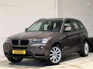 Brown BMW X3 2012 in Klaipeda, with an engine capacity of 2.00 L and mileage of 193 thousand km for 10999 €, photo 7 on AUTOMOTO.COM.LV