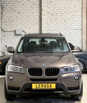Brown BMW X3 2012 in Klaipeda, with an engine capacity of 2.00 L and mileage of 193 thousand km for 10999 €, photo 10 on AUTOMOTO.COM.LV
