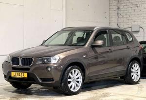 Brown BMW X3 2012 in Klaipeda, with an engine capacity of 2.00 L and mileage of 193 thousand km for 10999 €, photo 13 on AUTOMOTO.COM.LV