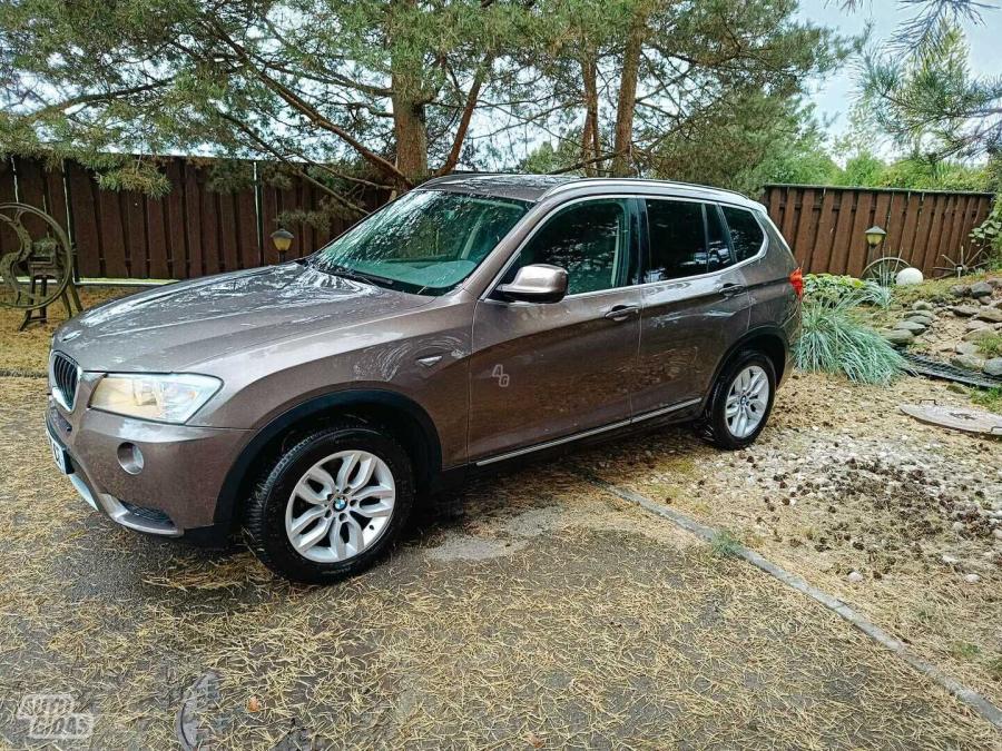 Brown BMW X3 2012 in Kaunas, with an engine capacity of 2.00 L and mileage of 234 thousand km for 8400 €, photo 2 on AUTOMOTO.COM.LV