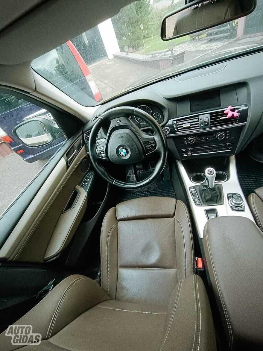 Brown BMW X3 2012 in Kaunas, with an engine capacity of 2.00 L and mileage of 234 thousand km for 8400 €, photo 9 on AUTOMOTO.COM.LV