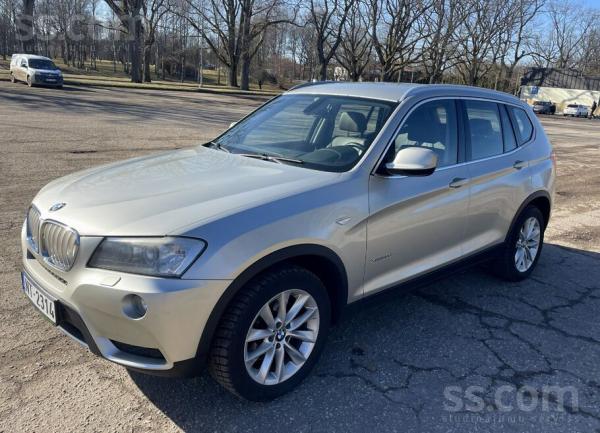 Brown BMW X3 2012 in Valmiera, with an engine capacity of 3.00 L and mileage of 315 thousand km for 9950 €, photo 1 on AUTOMOTO.COM.LV