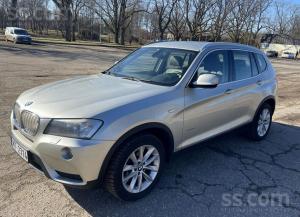 Brown BMW X3 2012 in Valmiera, with an engine capacity of 3.00 L and mileage of 315 thousand km for 9950 €, photo  on AUTOMOTO.COM.LV