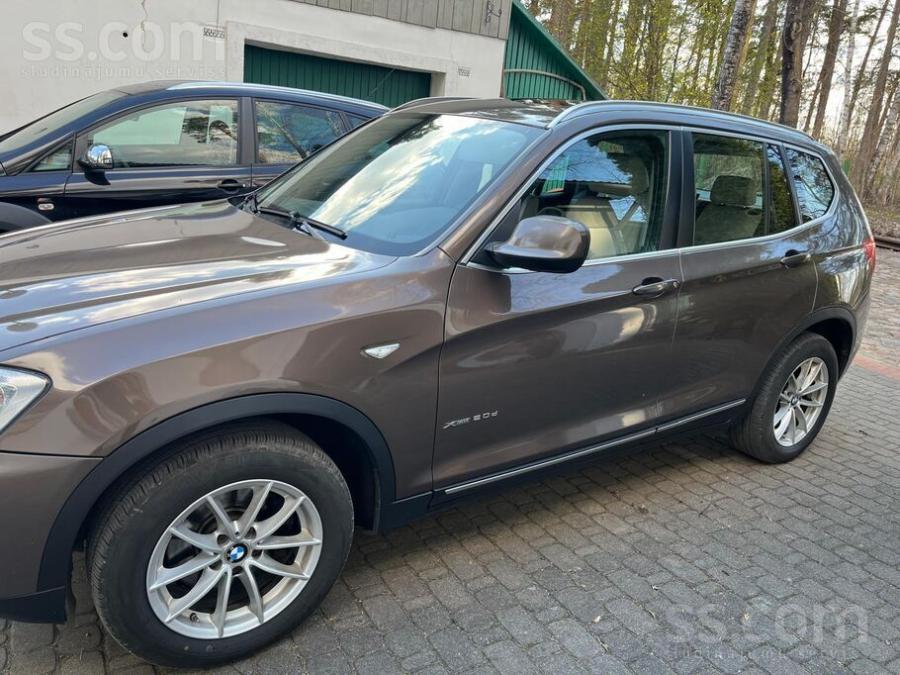 Brūns BMW X3 2012 Daugavpils, ar dzinēja tilpumu 2.00 L un nobraukumu 248 tūkst. km par 9500 €, foto 1 vietnē AUTOMOTO.COM.LV