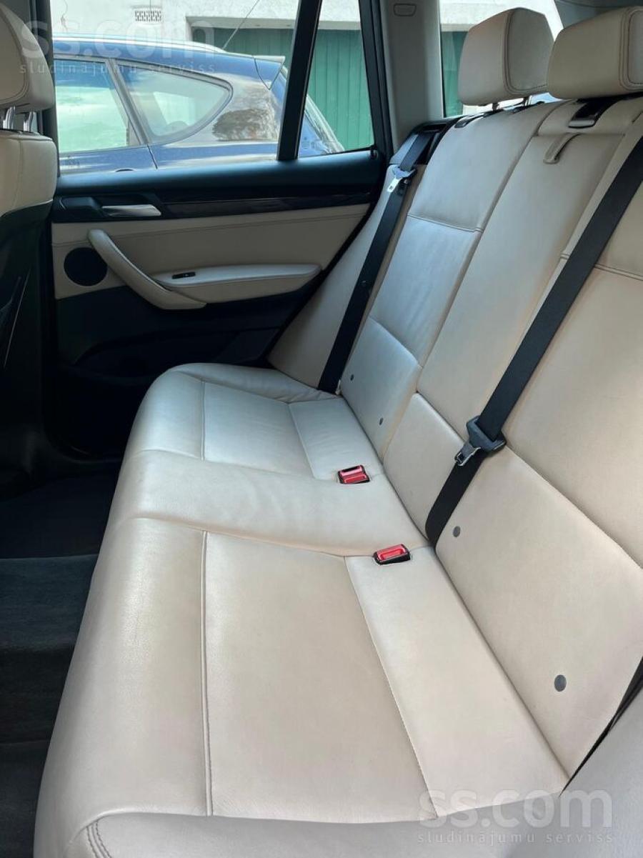 Brūns BMW X3 2012 Daugavpils, ar dzinēja tilpumu 2.00 L un nobraukumu 248 tūkst. km par 9500 €, foto 5 vietnē AUTOMOTO.COM.LV