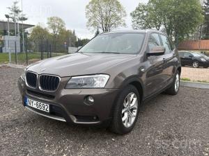 Brown BMW X3 2012 in Riga, with an engine capacity of 2.00 L and mileage of 0 thousand km for 8450 €, photo  on AUTOMOTO.COM.LV