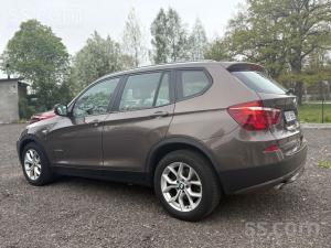 Brown BMW X3 2012 in Riga, with an engine capacity of 2.00 L and mileage of 0 thousand km for 8450 €, photo 4 on AUTOMOTO.COM.LV