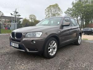 Brown BMW X3 2012 in Riga, with an engine capacity of 2.00 L and mileage of 0 thousand km for 8450 €, photo 7 on AUTOMOTO.COM.LV