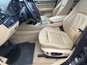 Brown BMW X3 2012 in Riga, with an engine capacity of 2.00 L and mileage of 0 thousand km for 8450 €, photo 12 on AUTOMOTO.COM.LV