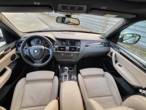 Brown BMW X3 2012 in Riga, with an engine capacity of 3.00 L and mileage of 266 thousand km for 12990 €, photo 15 on AUTOMOTO.COM.LV