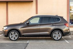 Brown BMW X3 2012 in Riga, with an engine capacity of 3.00 L and mileage of 266 thousand km for 12990 €, photo 27 on AUTOMOTO.COM.LV