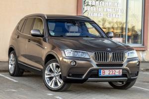 Brown BMW X3 2012 in Riga, with an engine capacity of 3.00 L and mileage of 266 thousand km for 12990 €, photo 31 on AUTOMOTO.COM.LV