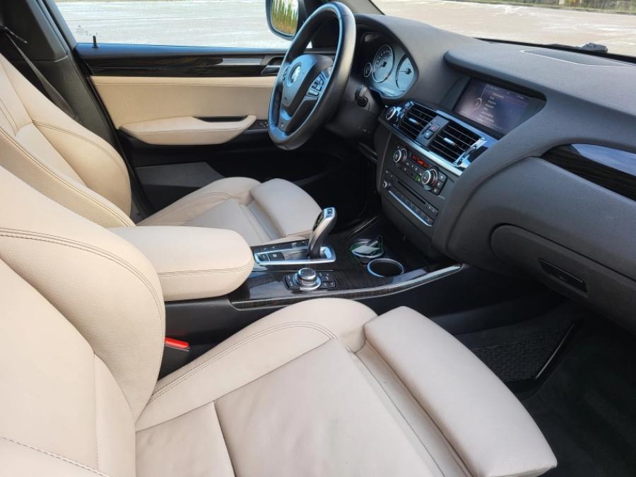Brown BMW X3 2012 in Riga, with an engine capacity of 3.00 L and mileage of 266 thousand km for 12990 €, photo 35 on AUTOMOTO.COM.LV
