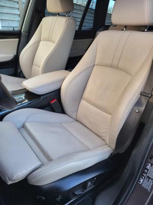 Brown BMW X3 2012 in Riga, with an engine capacity of 3.00 L and mileage of 266 thousand km for 12990 €, photo 39 on AUTOMOTO.COM.LV