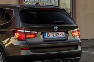 Brown BMW X3 2012 in Riga, with an engine capacity of 3.00 L and mileage of 266 thousand km for 12990 €, photo 43 on AUTOMOTO.COM.LV