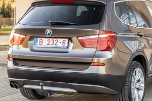 Brown BMW X3 2012 in Riga, with an engine capacity of 3.00 L and mileage of 266 thousand km for 12990 €, photo 45 on AUTOMOTO.COM.LV