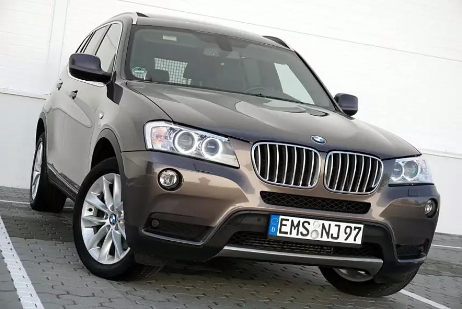 Brown BMW X3 2012 in Riga, with an engine capacity of 3.00 L and mileage of 252 thousand km for 13700 €, photo 3 on AUTOMOTO.COM.LV