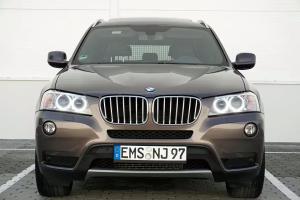 Brown BMW X3 2012 in Riga, with an engine capacity of 3.00 L and mileage of 252 thousand km for 13700 €, photo 4 on AUTOMOTO.COM.LV