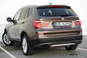 Brown BMW X3 2012 in Riga, with an engine capacity of 3.00 L and mileage of 252 thousand km for 13700 €, photo 9 on AUTOMOTO.COM.LV