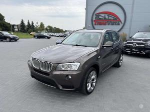 Brūns BMW X3 2012 Telšiai, ar dzinēja tilpumu 2.00 L un nobraukumu 257 tūkst. km par 9700 €, foto  vietnē AUTOMOTO.COM.LV