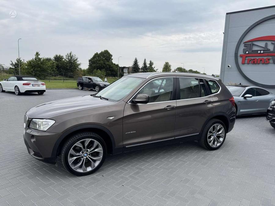Brūns BMW X3 2012 Telšiai, ar dzinēja tilpumu 2.00 L un nobraukumu 257 tūkst. km par 9700 €, foto 3 vietnē AUTOMOTO.COM.LV