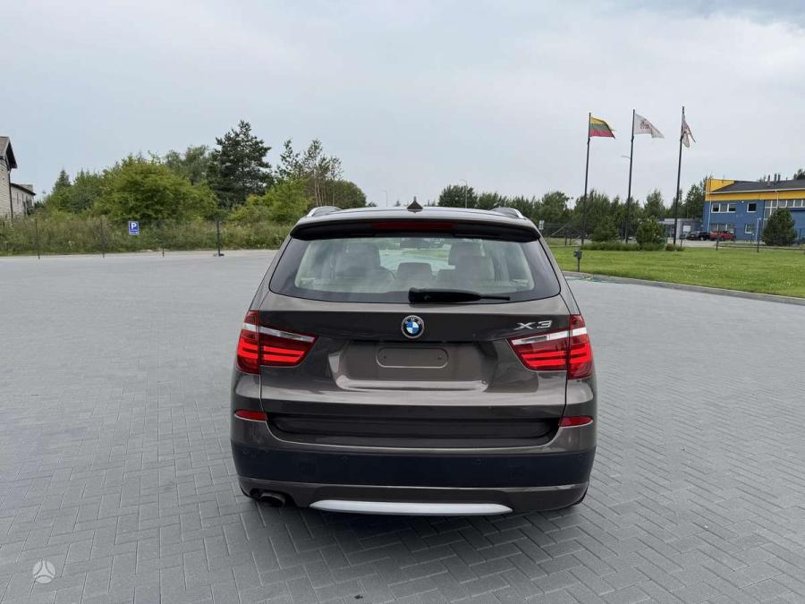 Brūns BMW X3 2012 Telšiai, ar dzinēja tilpumu 2.00 L un nobraukumu 257 tūkst. km par 9700 €, foto 6 vietnē AUTOMOTO.COM.LV