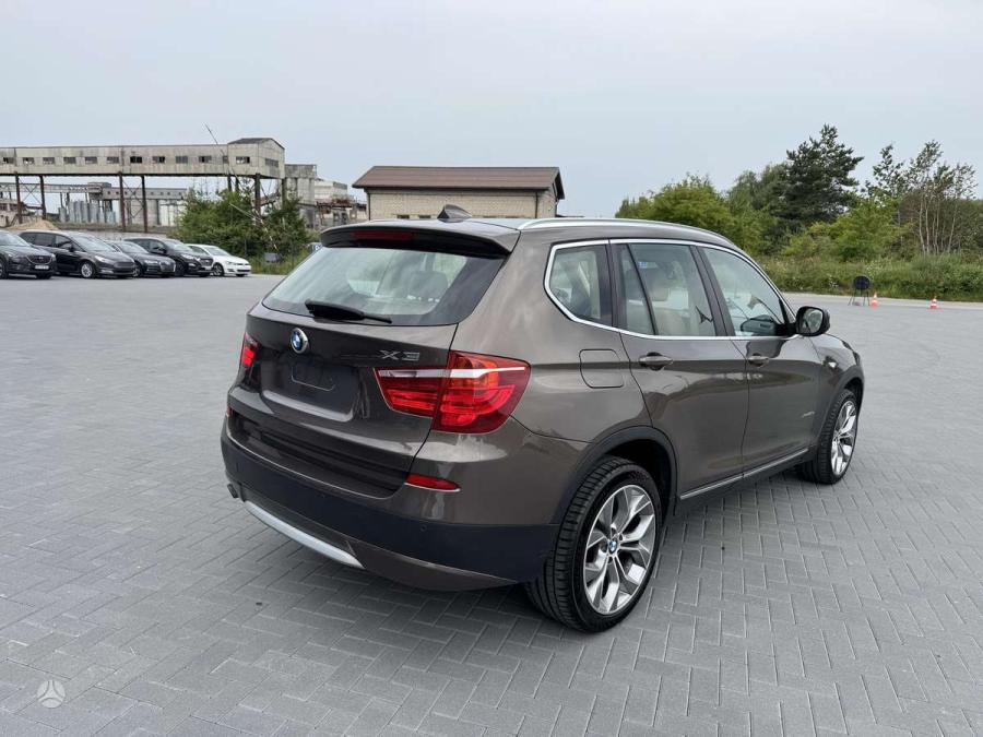 Brūns BMW X3 2012 Telšiai, ar dzinēja tilpumu 2.00 L un nobraukumu 257 tūkst. km par 9700 €, foto 7 vietnē AUTOMOTO.COM.LV