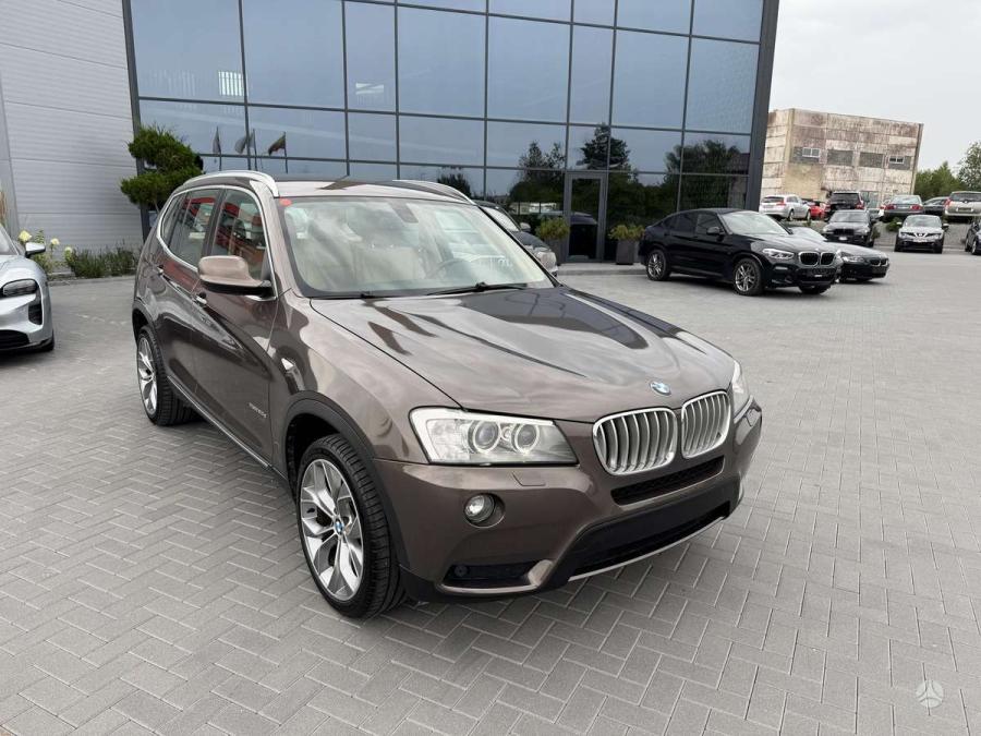 Brūns BMW X3 2012 Telšiai, ar dzinēja tilpumu 2.00 L un nobraukumu 257 tūkst. km par 9700 €, foto 10 vietnē AUTOMOTO.COM.LV