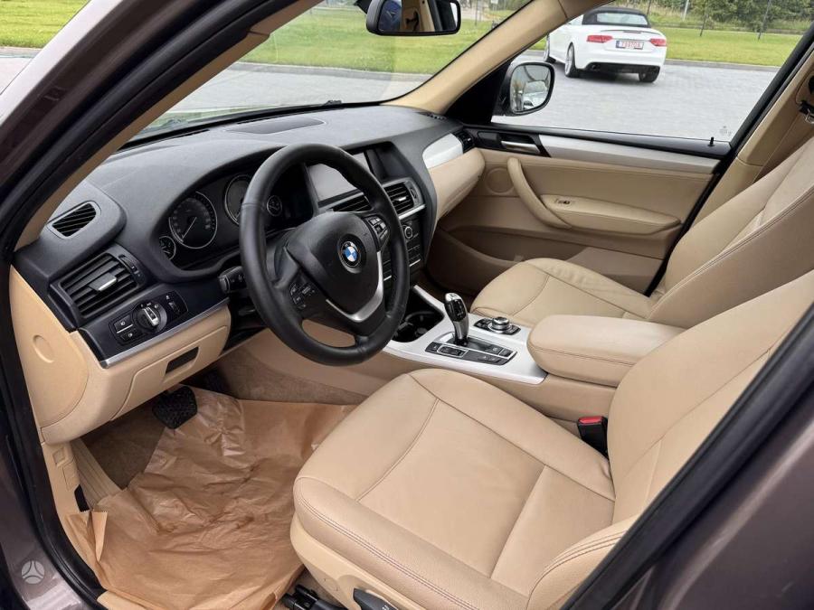 Brūns BMW X3 2012 Telšiai, ar dzinēja tilpumu 2.00 L un nobraukumu 257 tūkst. km par 9700 €, foto 18 vietnē AUTOMOTO.COM.LV