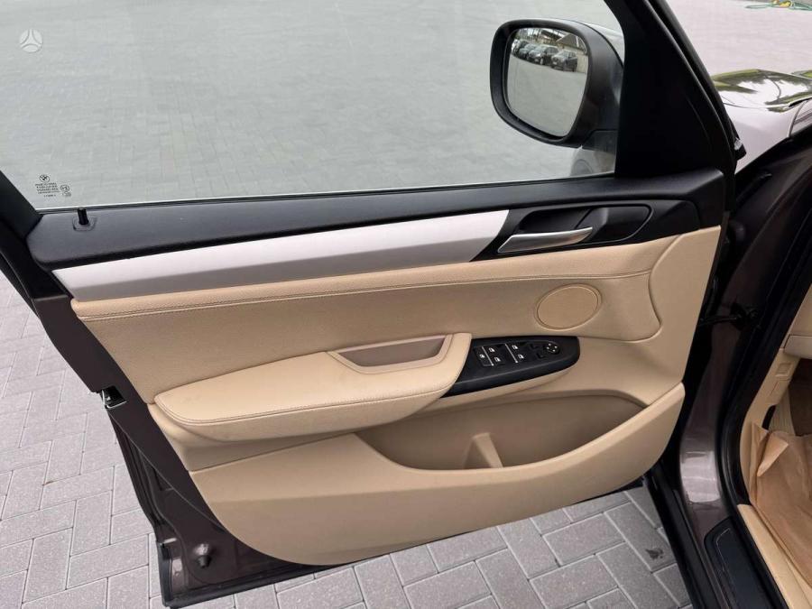 Brūns BMW X3 2012 Telšiai, ar dzinēja tilpumu 2.00 L un nobraukumu 257 tūkst. km par 9700 €, foto 19 vietnē AUTOMOTO.COM.LV