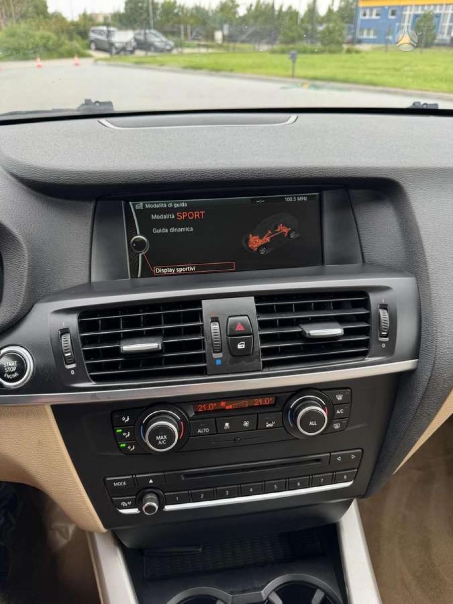 Brūns BMW X3 2012 Telšiai, ar dzinēja tilpumu 2.00 L un nobraukumu 257 tūkst. km par 9700 €, foto 27 vietnē AUTOMOTO.COM.LV