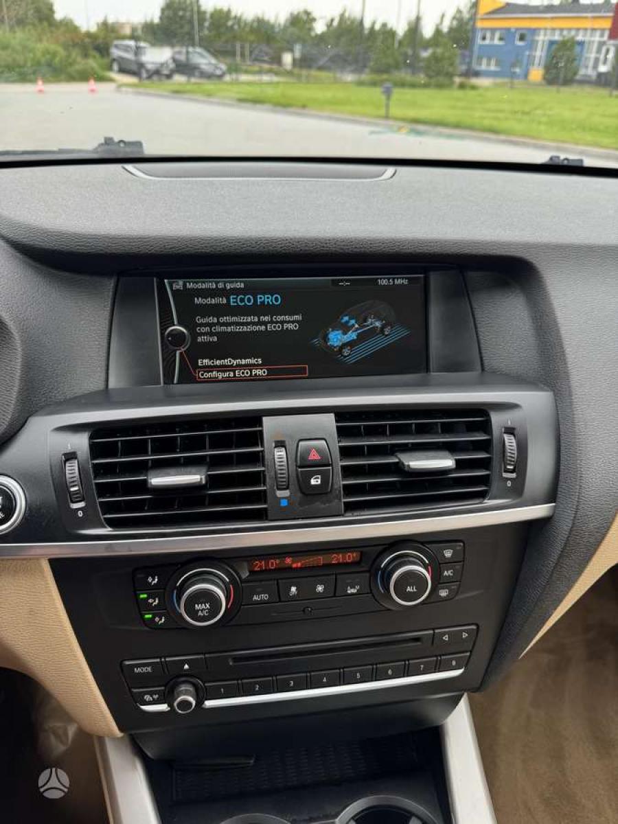 Brūns BMW X3 2012 Telšiai, ar dzinēja tilpumu 2.00 L un nobraukumu 257 tūkst. km par 9700 €, foto 29 vietnē AUTOMOTO.COM.LV