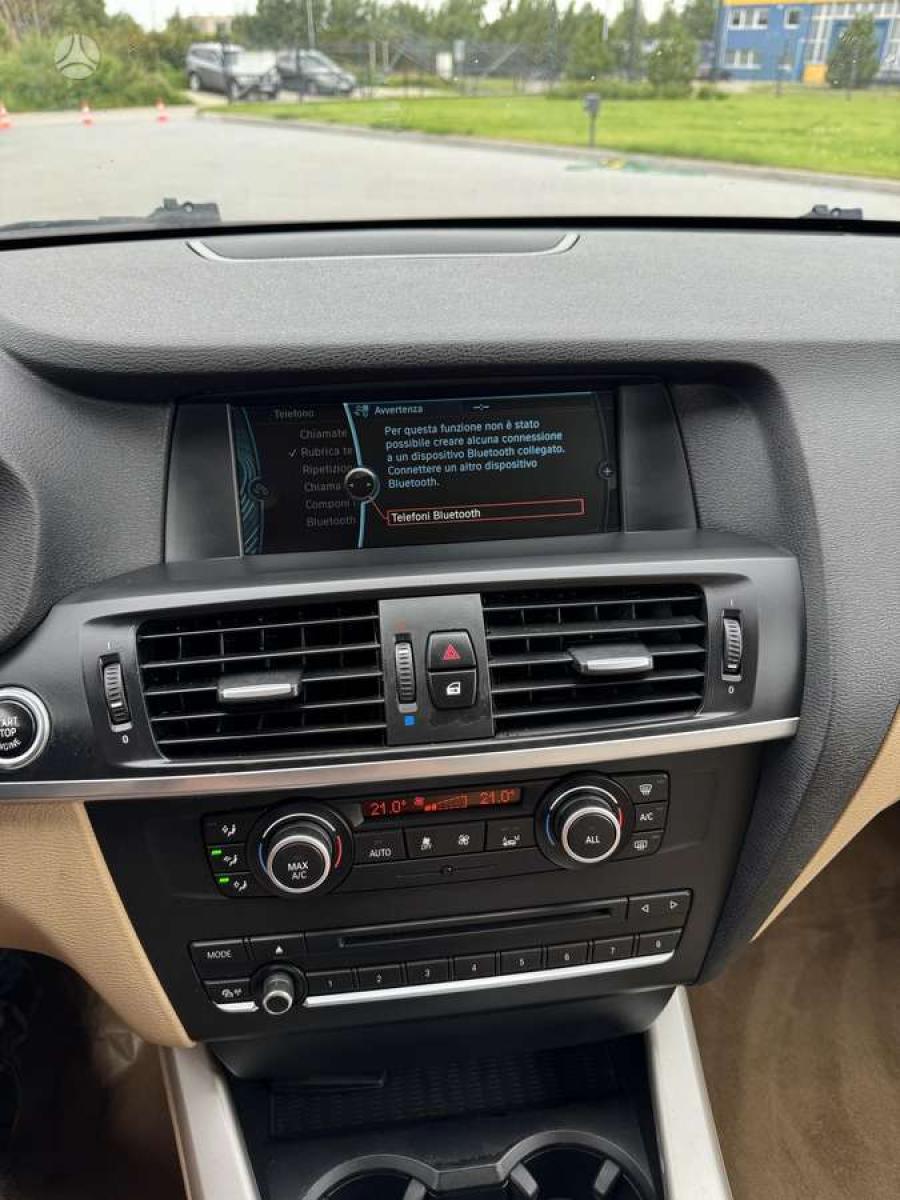 Brūns BMW X3 2012 Telšiai, ar dzinēja tilpumu 2.00 L un nobraukumu 257 tūkst. km par 9700 €, foto 32 vietnē AUTOMOTO.COM.LV
