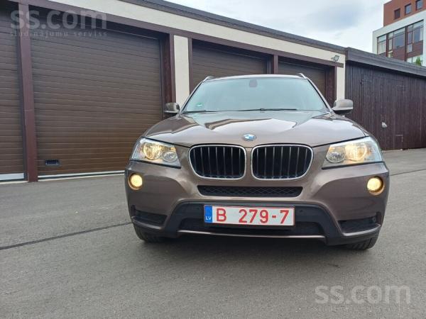 Brown BMW X3 2012 in Valmiera, with an engine capacity of 2.00 L and mileage of 254 thousand km for 7900 €, photo 3 on AUTOMOTO.COM.LV