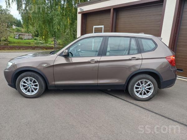 Brown BMW X3 2012 in Valmiera, with an engine capacity of 2.00 L and mileage of 254 thousand km for 7900 €, photo 9 on AUTOMOTO.COM.LV