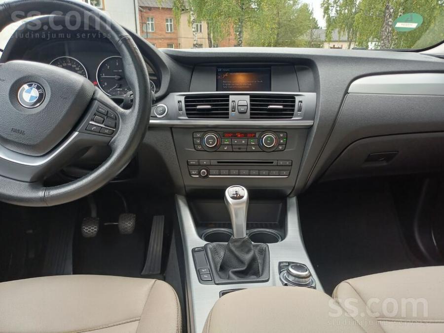 Brūns BMW X3 2012 Valmiera, ar dzinēja tilpumu 2.00 L un nobraukumu 254 tūkst. km par 7900 €, foto 19 vietnē AUTOMOTO.COM.LV