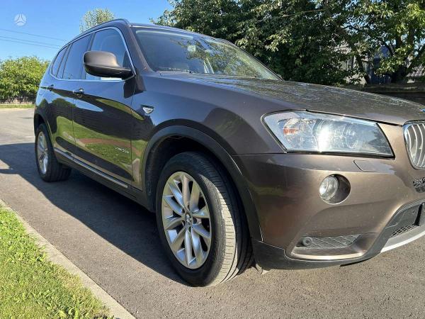 Brūns BMW X3 2012 Kauņa, ar dzinēja tilpumu 2.99 L un nobraukumu 246 tūkst. km par 5900 €, foto 1 vietnē AUTOMOTO.COM.LV