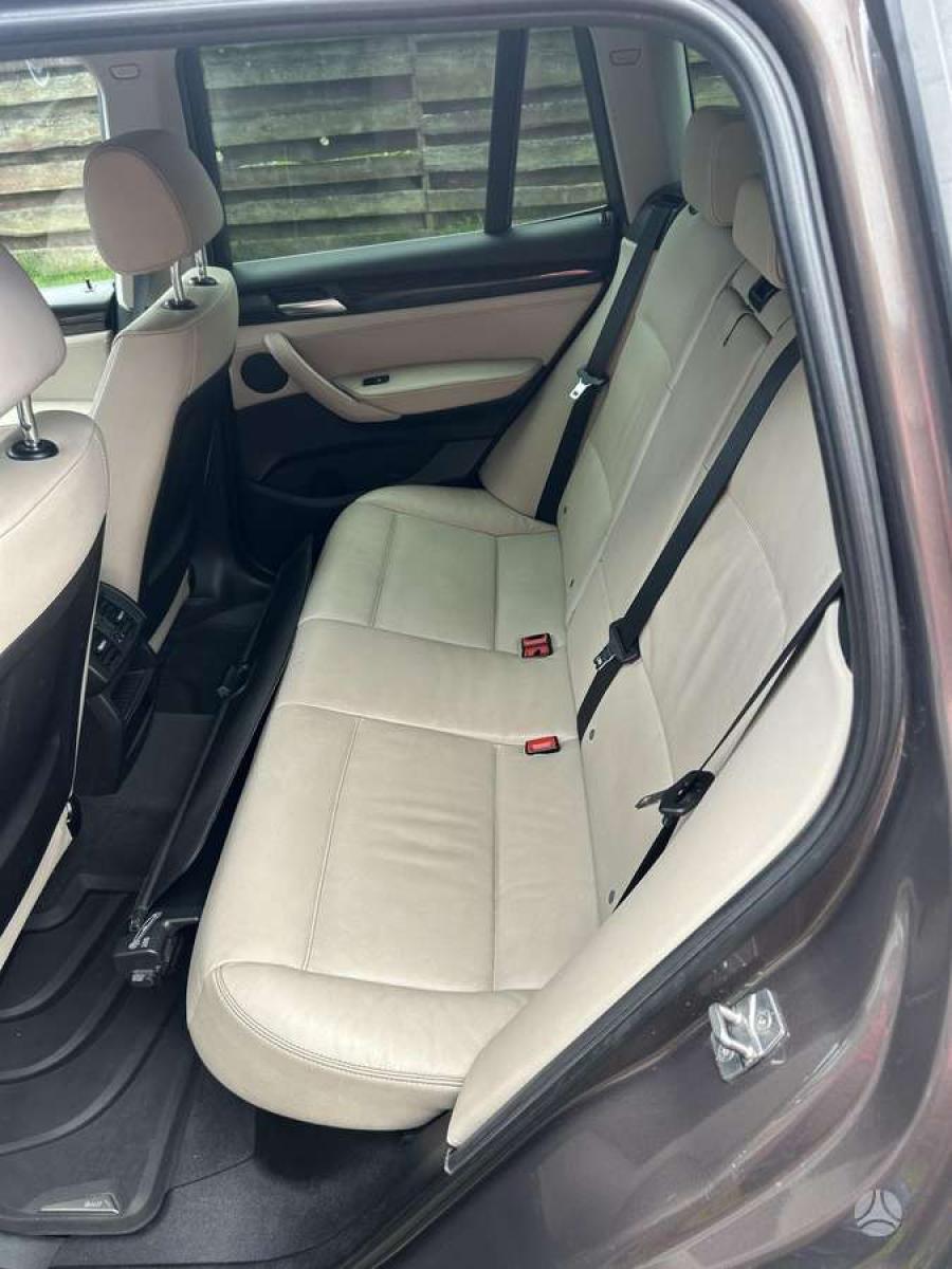Brūns BMW X3 2012 Kauņa, ar dzinēja tilpumu 2.99 L un nobraukumu 246 tūkst. km par 5900 €, foto 7 vietnē AUTOMOTO.COM.LV