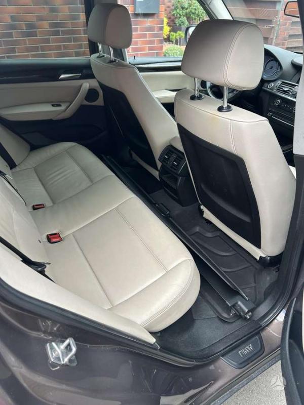 Brūns BMW X3 2012 Kauņa, ar dzinēja tilpumu 2.99 L un nobraukumu 246 tūkst. km par 5900 €, foto 9 vietnē AUTOMOTO.COM.LV