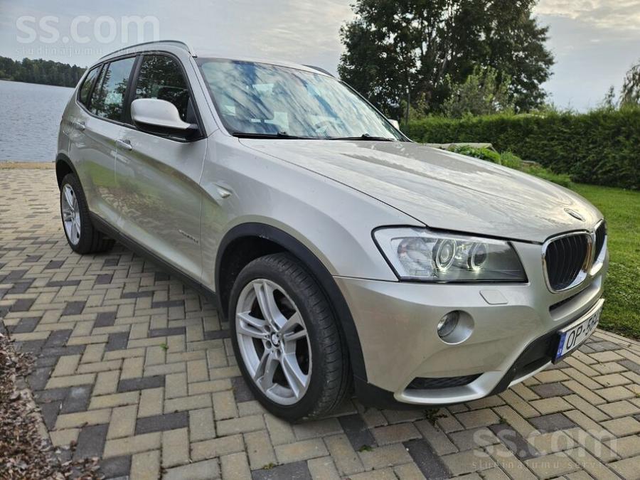 Brūns BMW X3 2012 Ogre, ar dzinēja tilpumu 2.00 L un nobraukumu 206 tūkst. km par 9150 €, foto 3 vietnē AUTOMOTO.COM.LV
