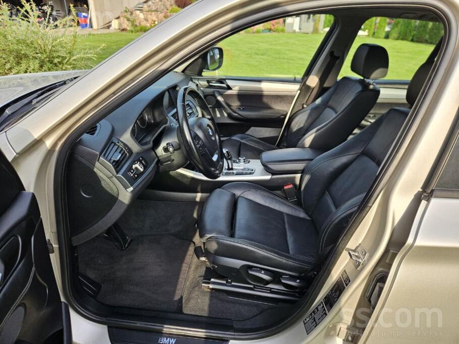 Brūns BMW X3 2012 Ogre, ar dzinēja tilpumu 2.00 L un nobraukumu 206 tūkst. km par 9150 €, foto 7 vietnē AUTOMOTO.COM.LV