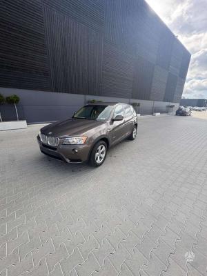 Brown BMW X3 2012 in Siauliai, with an engine capacity of 3.00 L and mileage of 236 thousand km for 6350 €, photo 7 on AUTOMOTO.COM.LV