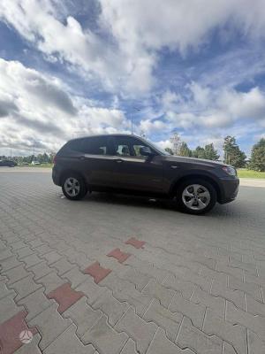 Brown BMW X3 2012 in Siauliai, with an engine capacity of 3.00 L and mileage of 236 thousand km for 6350 €, photo 10 on AUTOMOTO.COM.LV