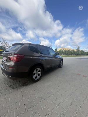 Brown BMW X3 2012 in Siauliai, with an engine capacity of 3.00 L and mileage of 236 thousand km for 6350 €, photo 11 on AUTOMOTO.COM.LV