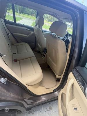 Brown BMW X3 2012 in Siauliai, with an engine capacity of 3.00 L and mileage of 236 thousand km for 6350 €, photo 16 on AUTOMOTO.COM.LV