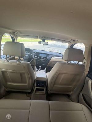 Brown BMW X3 2012 in Siauliai, with an engine capacity of 3.00 L and mileage of 236 thousand km for 6350 €, photo 17 on AUTOMOTO.COM.LV