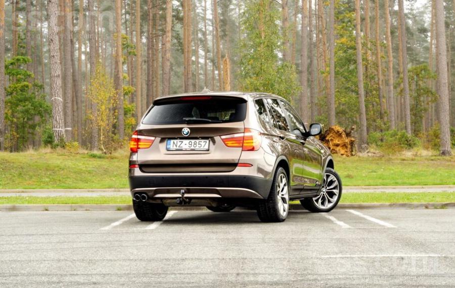Brūns BMW X3 2012 Rīga, ar dzinēja tilpumu 3.00 L un nobraukumu 321 tūkst. km par 10990 €, foto 7 vietnē AUTOMOTO.COM.LV
