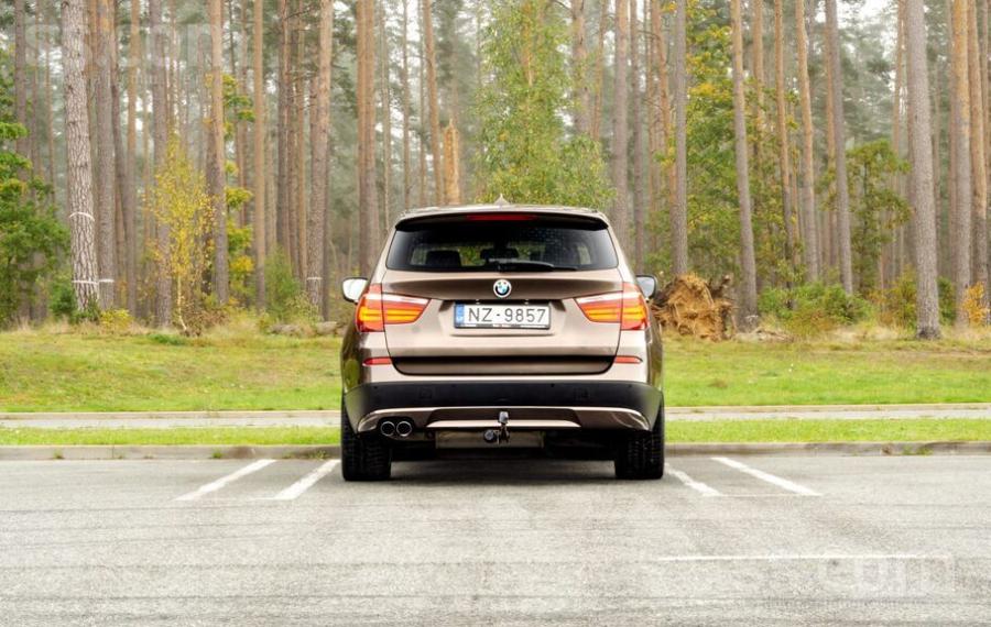 Brūns BMW X3 2012 Rīga, ar dzinēja tilpumu 3.00 L un nobraukumu 321 tūkst. km par 10990 €, foto 8 vietnē AUTOMOTO.COM.LV